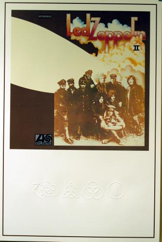 Rare Led Zeppelin Lithograph Prints from 2014 – Record Collecting Vinyl ...