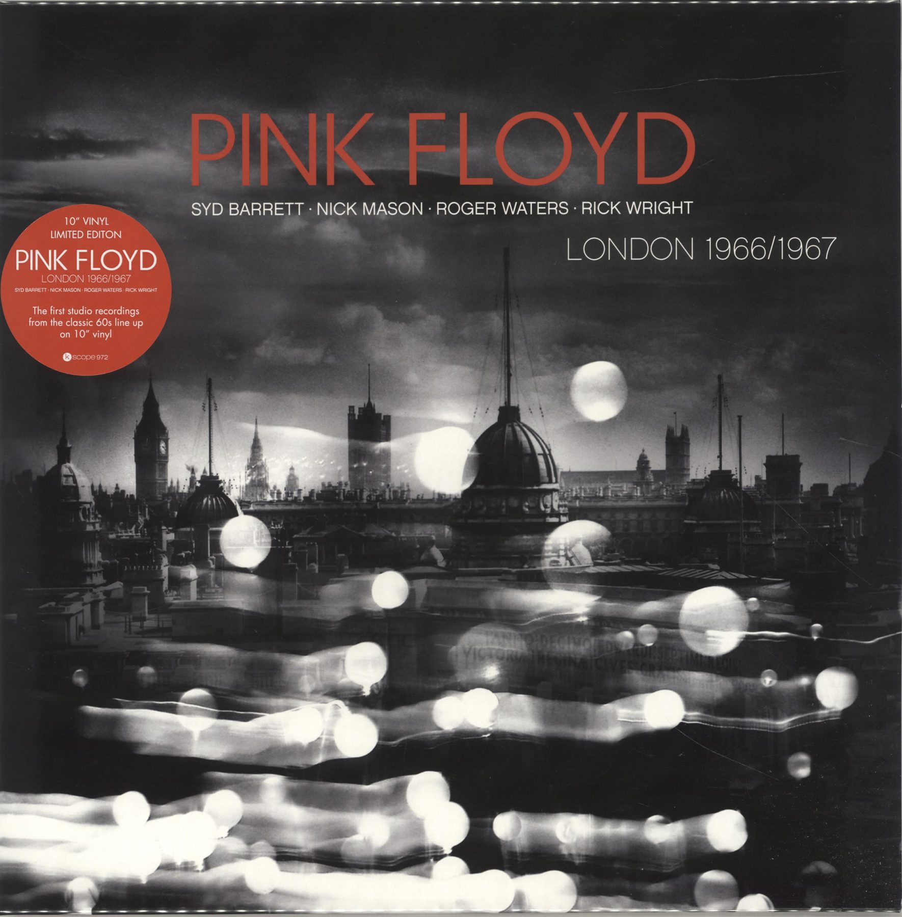 Future Collectables: Pink Floyd London 1966/1967 10″ Vinyl EP In Now ...