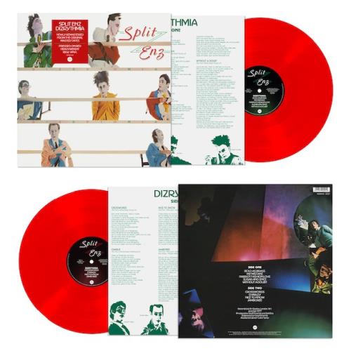Split Enz Rare Original Album – Now Reissued: Dizrythmia 18-gram RED ...