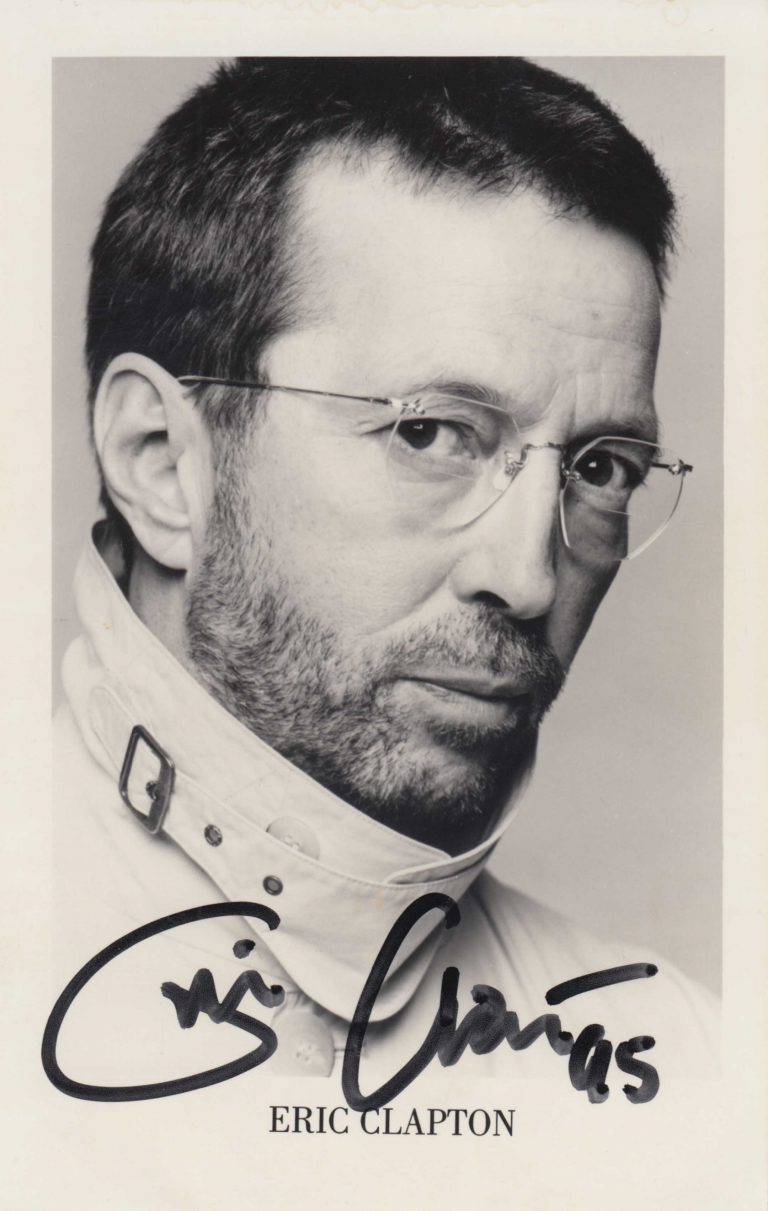 Autographed collectables at eil.com, including Eric Clapton, Black ...